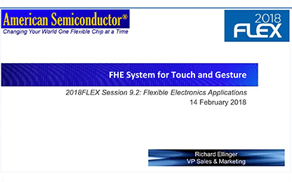 FHE System for Touch and Gesture - American Semiconductor (ASI)
